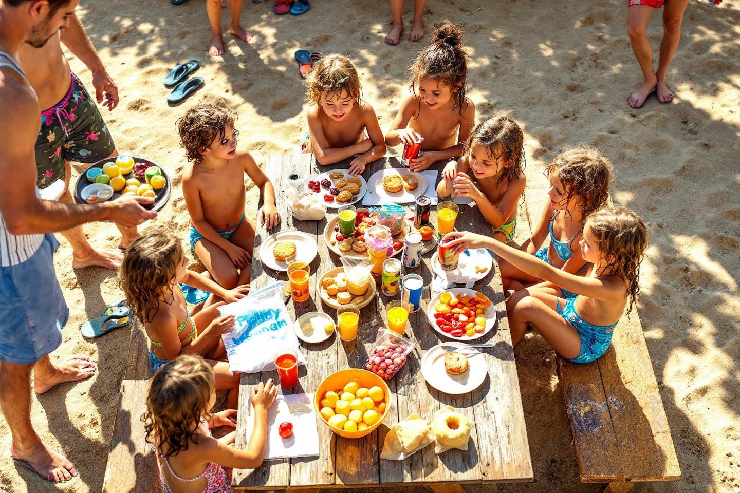 Parents, attention à ce goûter après la plage : cette habitude d'été ...